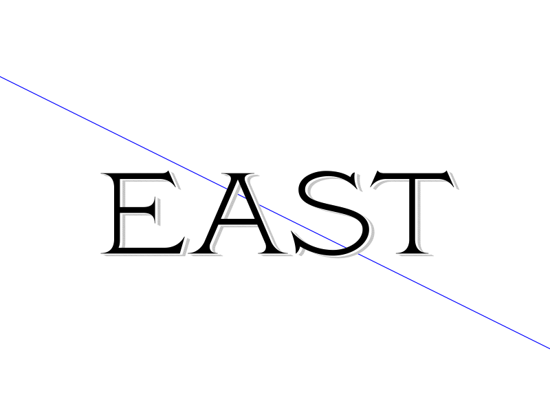 East by Sean O'Connor on Dribbble