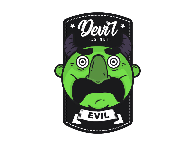 Devil Is Not Evil by OMNI on Dribbble