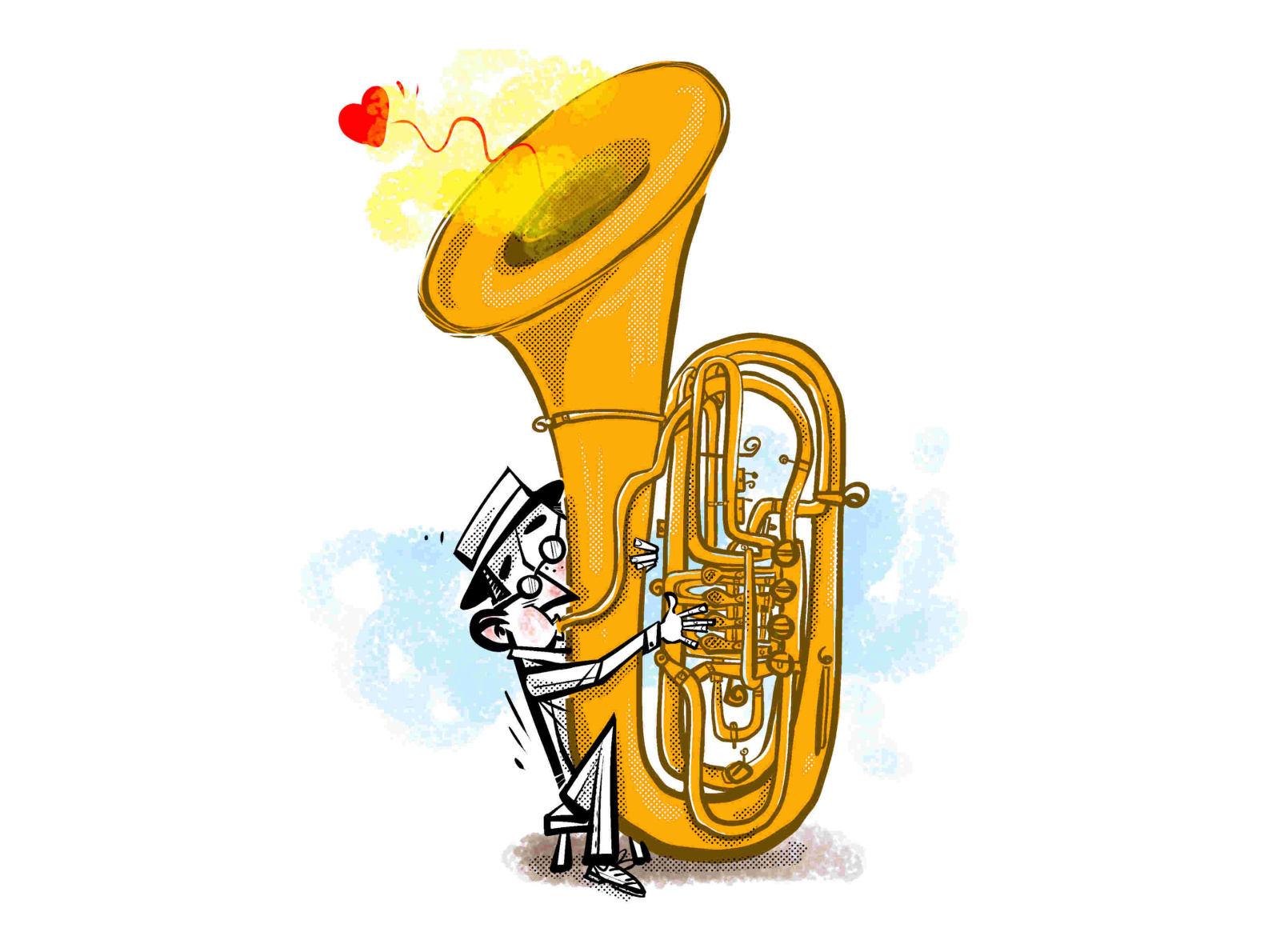 tuba by torben christensen on Dribbble