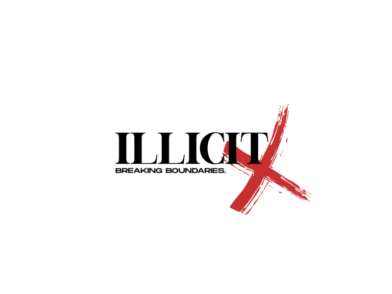 Logo Design /// ILLICIT CLOTHING by Cameron Simms on Dribbble