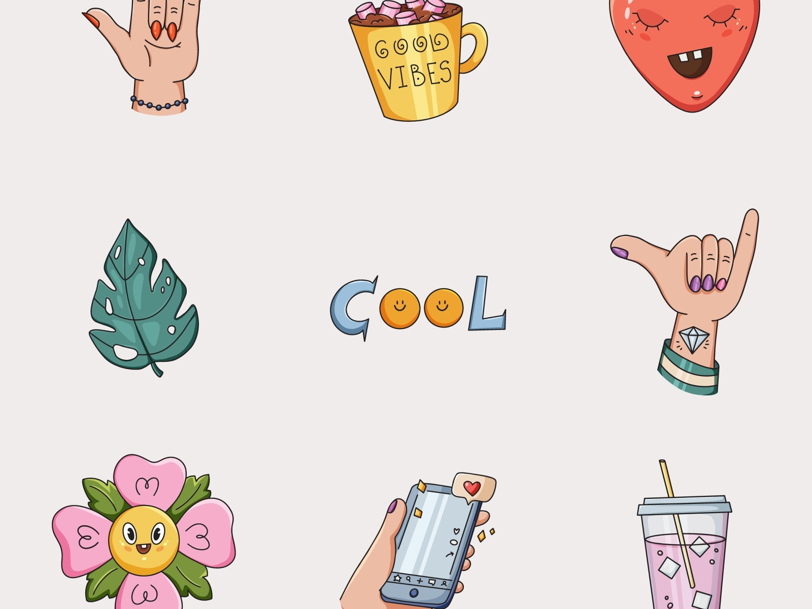 stickers by Anatuya on Dribbble