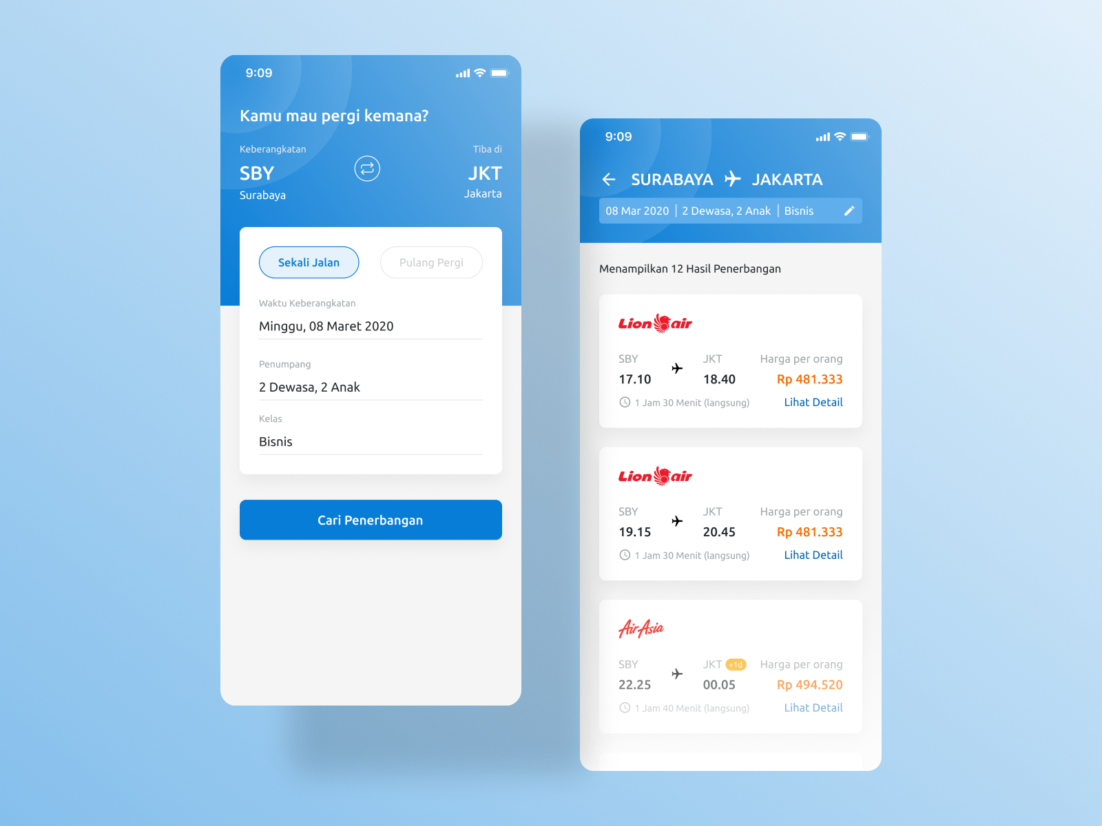 Ticket App - Designathon Day 2 by Muhammad Sarwani on Dribbble