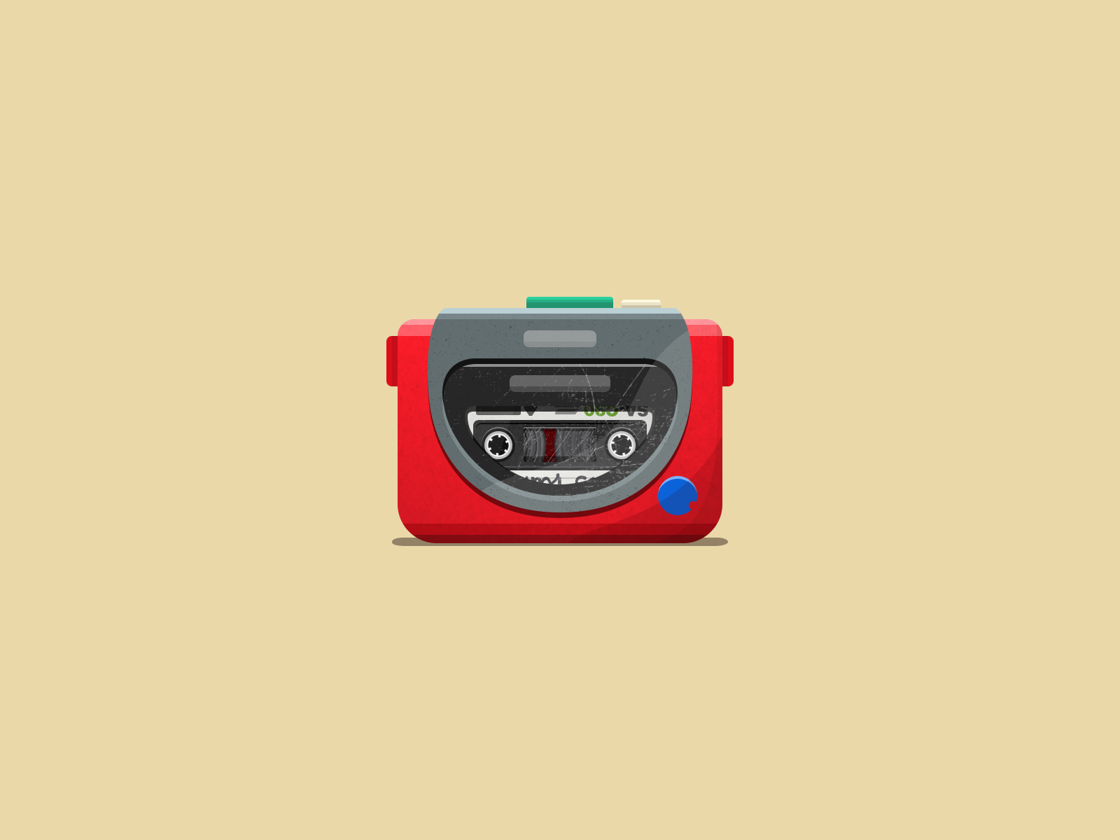 My First Walkman | Commute Doodle by Hei-Yu Tang on Dribbble