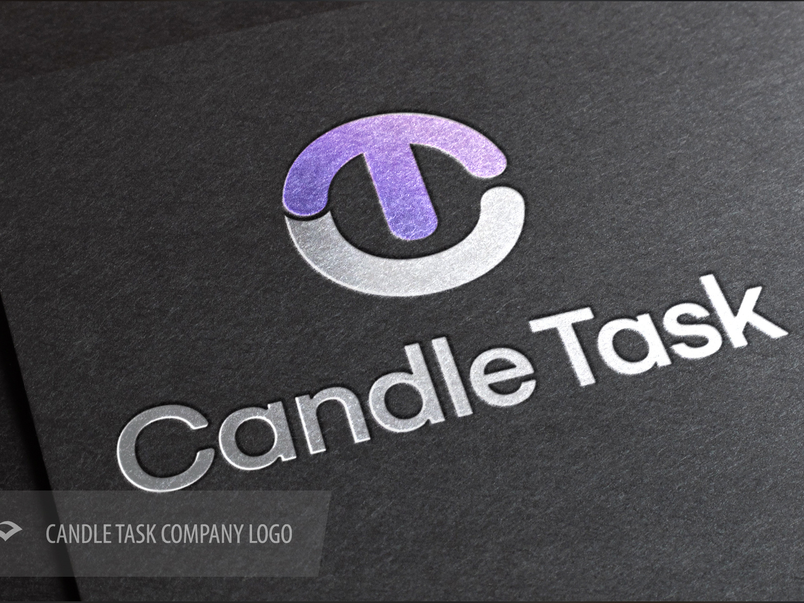 Logo for Candle Task company by Robigo on Dribbble