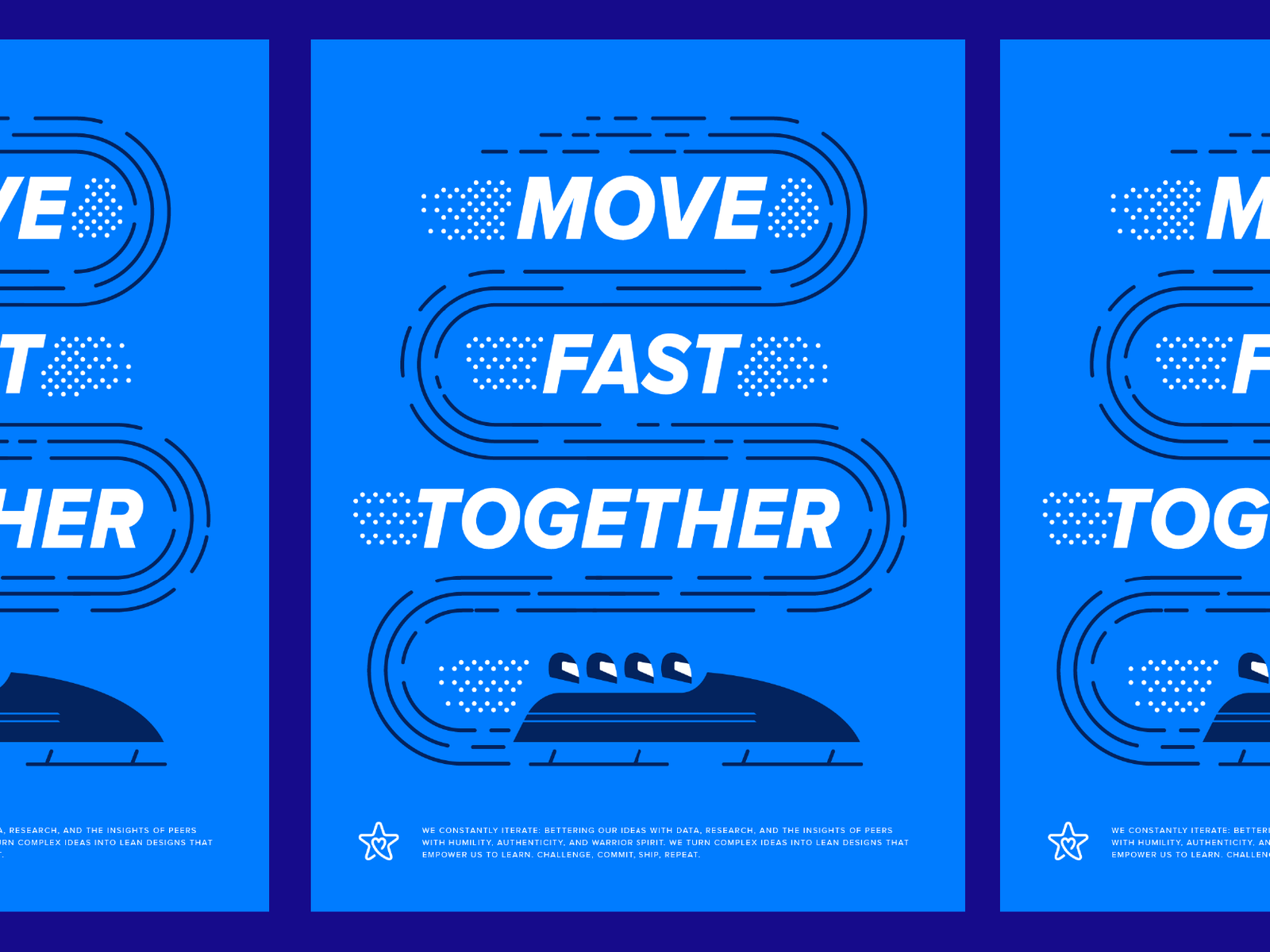 Move Fast Together by Tyler Nagayama for Fivestars by SumUp on Dribbble