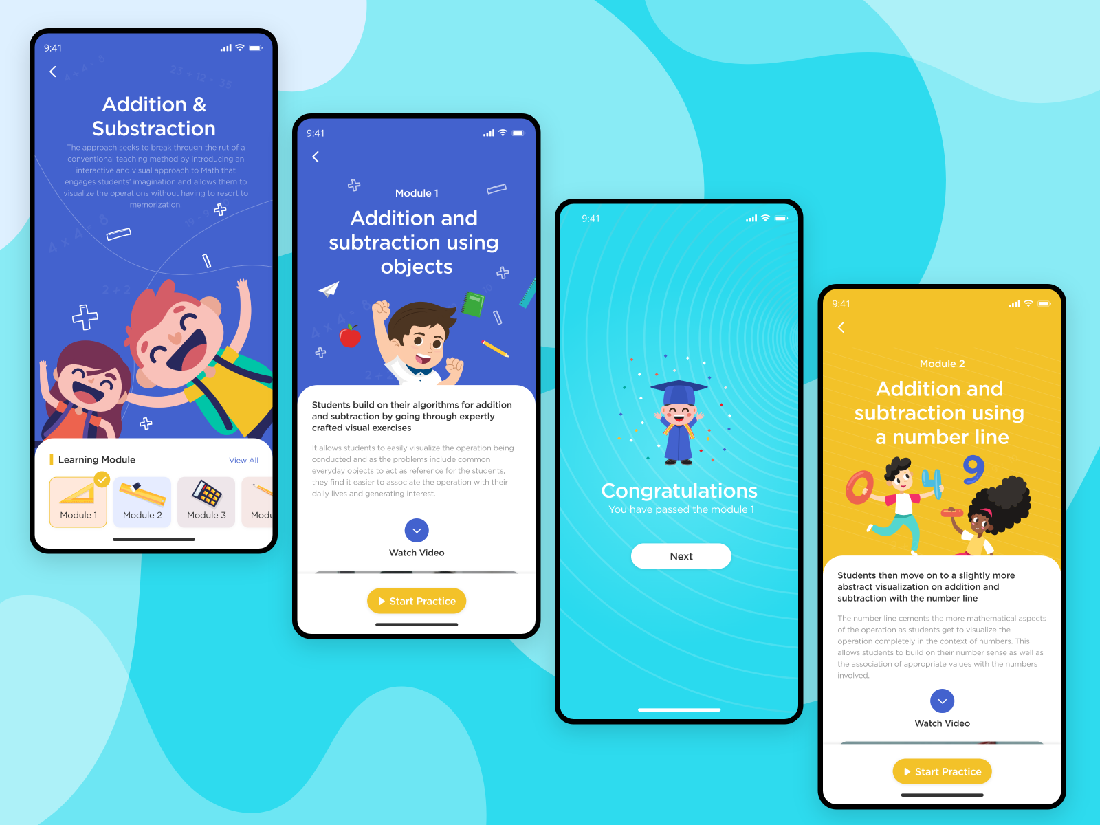 Dribbble - Addition And Subtraction App 2.png by Nishan Singh