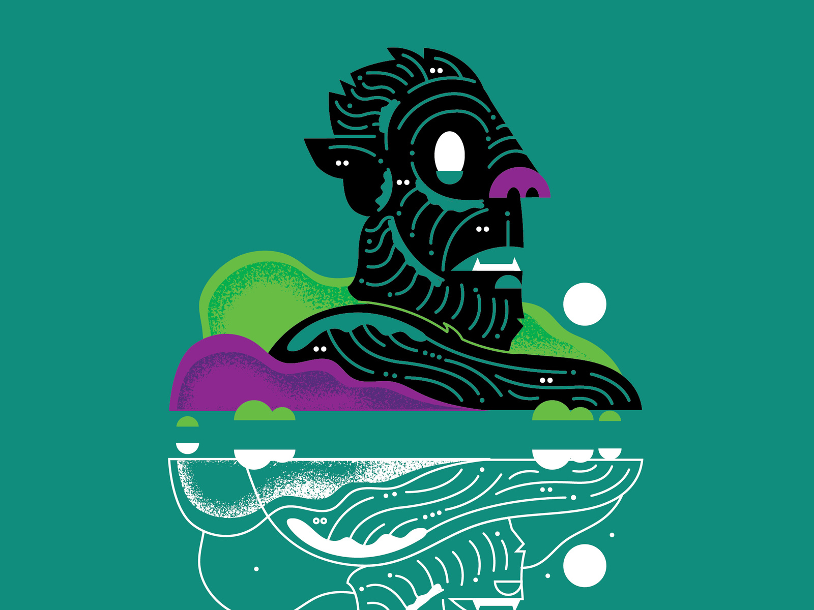 Wolf Man by Adam Koon on Dribbble