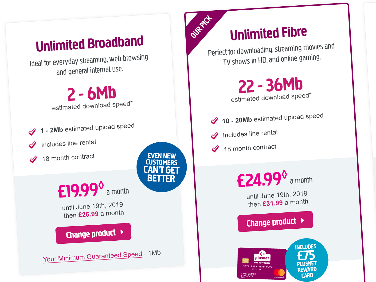 Product Card Design by Plusnet on Dribbble