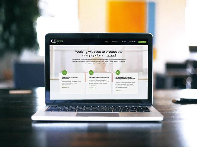 Corporate web project by Chris van Aurich on Dribbble