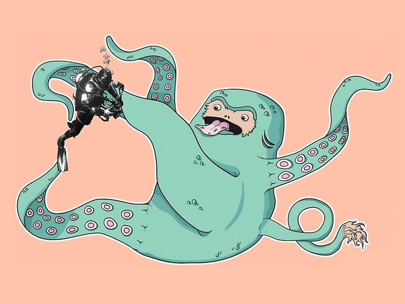 Seamonkey by Mareen on Dribbble