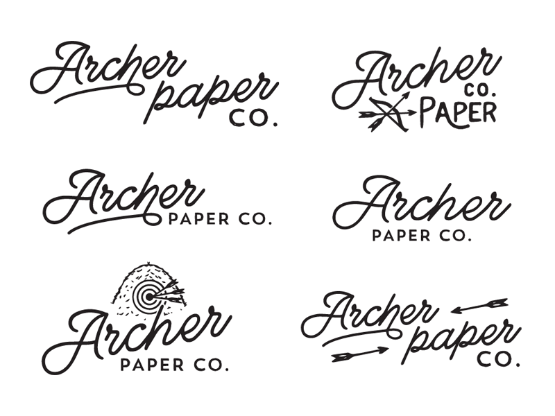 Archer Paper co. by Jorgen Grotdal on Dribbble