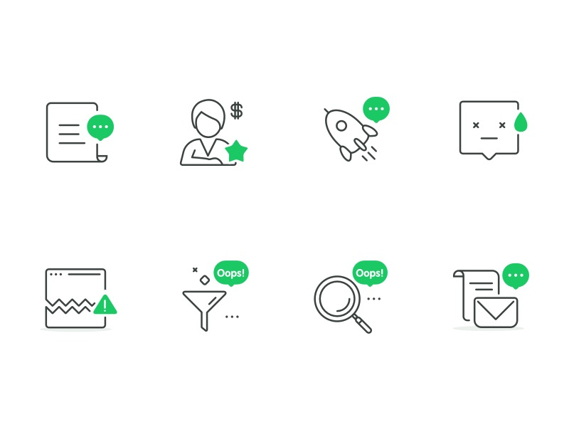 Outline Icons by Saroj Kumar on Dribbble