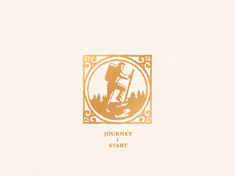 Icon design - Journey 1 Start by New Garden Society on Dribbble
