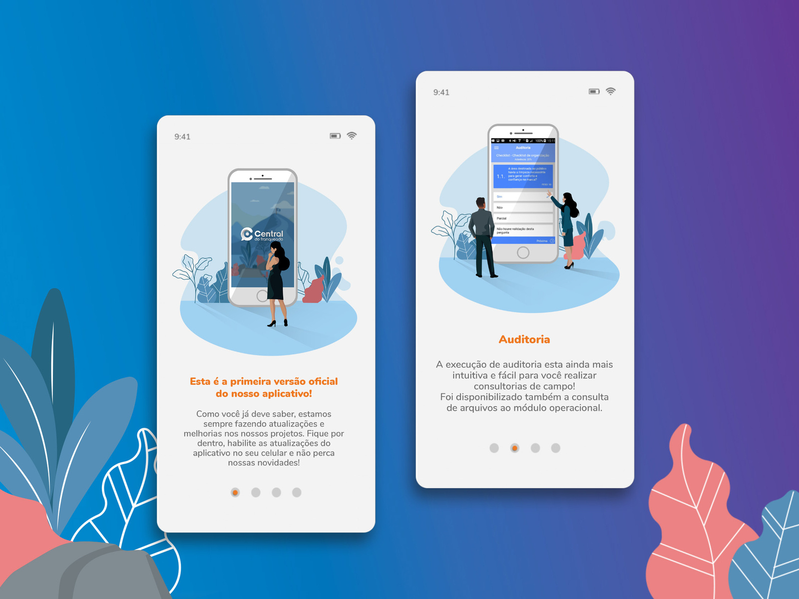 App Illustration by Carolina Silva on Dribbble