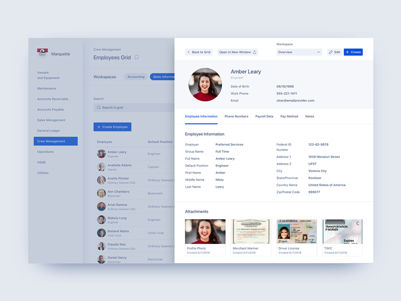 MarineCFO - Overview Screen by Yuriy Balaka on Dribbble