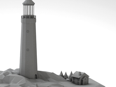Lighthouse WIP by Ollie Hooper on Dribbble