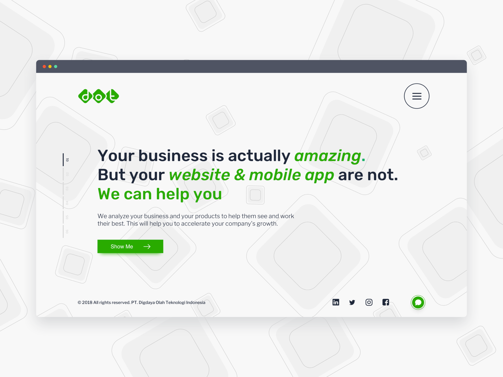 DOT Indonesia Website by DOT Indonesia on Dribbble