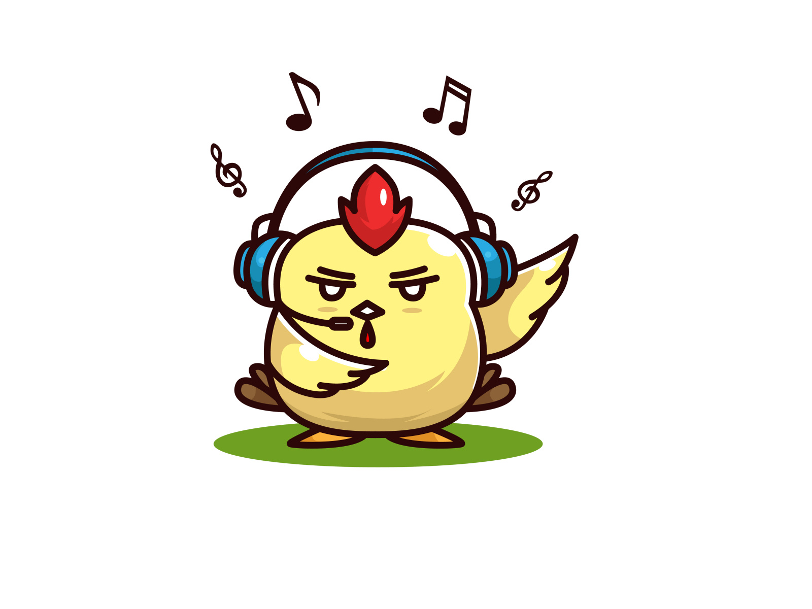 chicken dance 01 by Doni Setiyawan on Dribbble