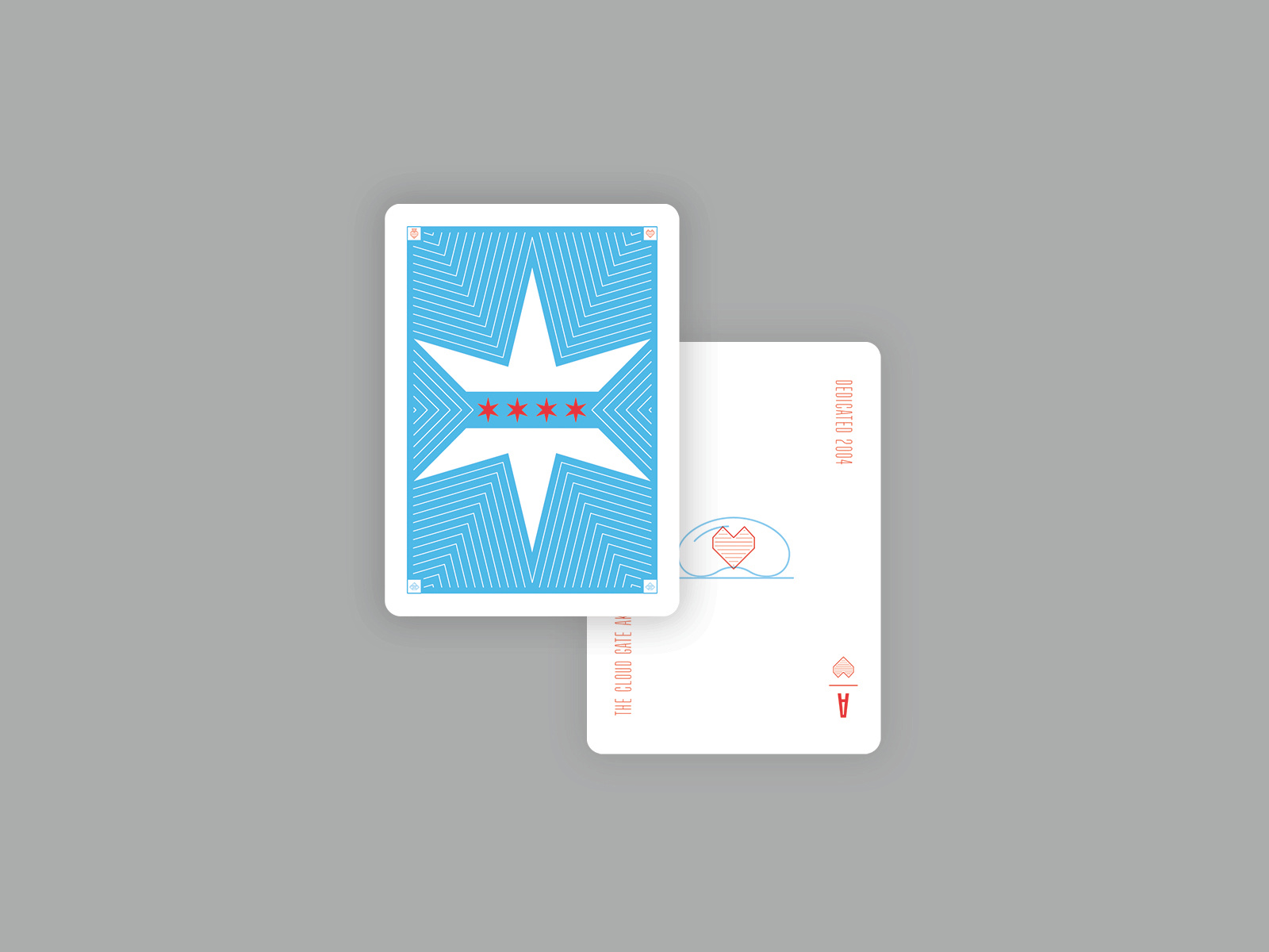 Chicago Cards - Back option 2 by Tyler Kapustka on Dribbble
