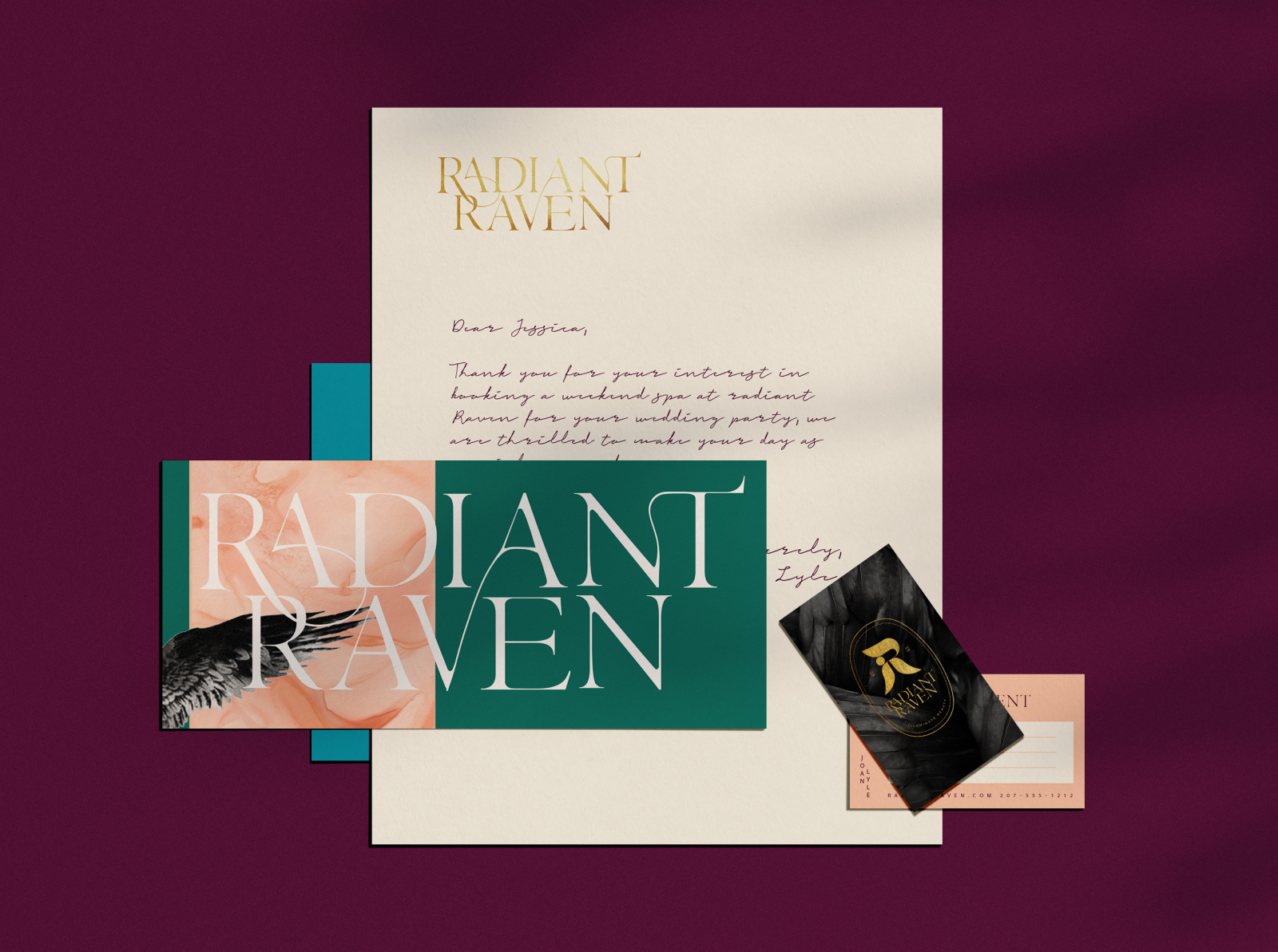 Radiant Raven by Studio Linear on Dribbble