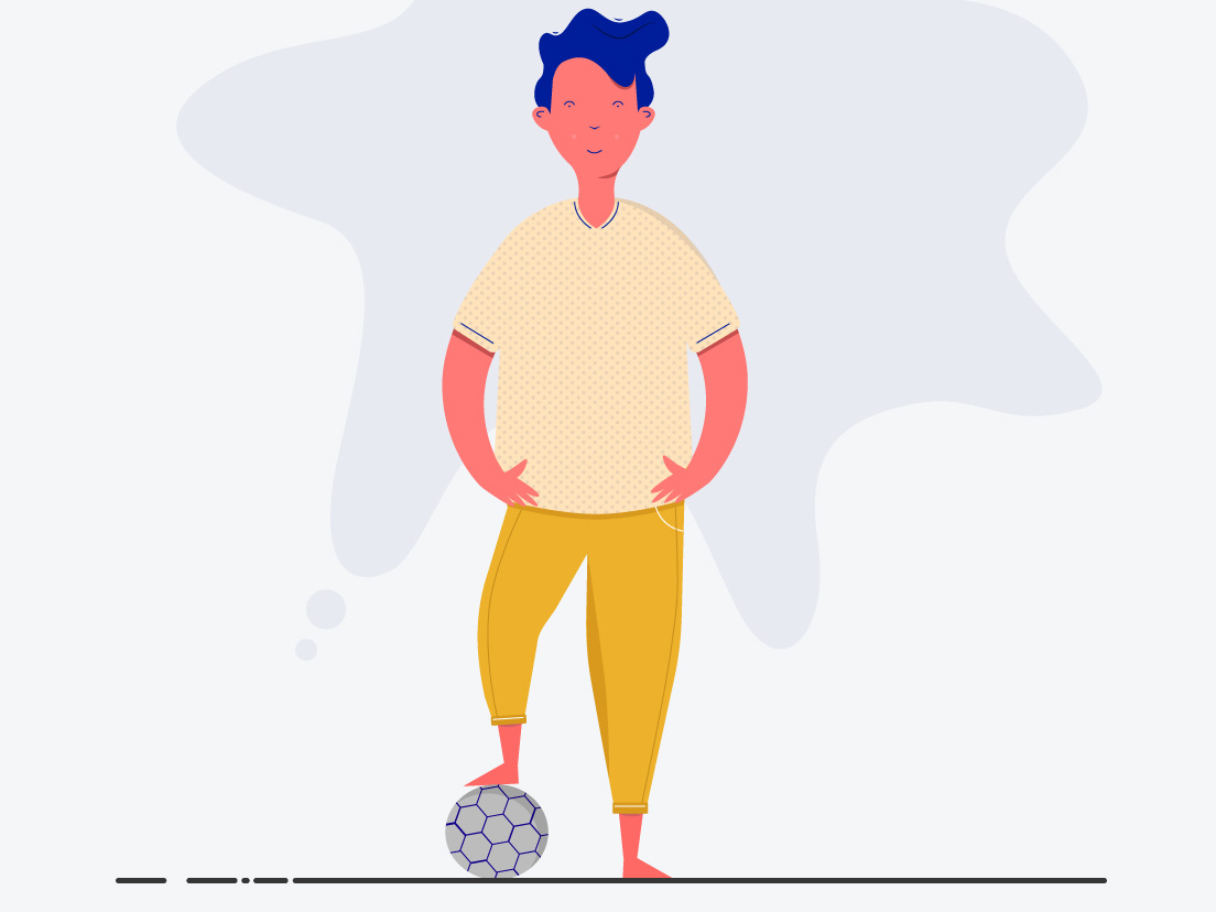 Character Illustration by Sunil N on Dribbble