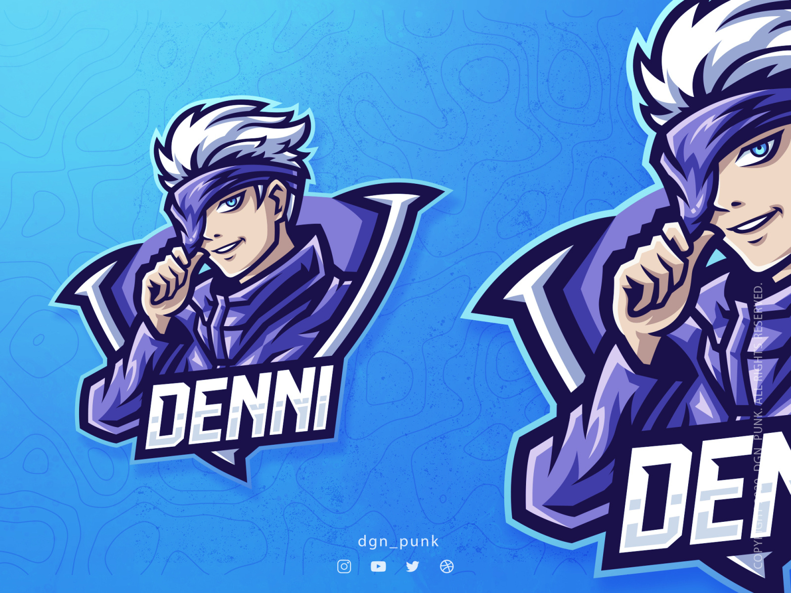 Gojo Satoru Logo by Dgn Punk on Dribbble