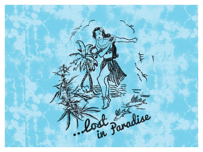 "Town girl" Lost Surfboards by Kyle Castner on Dribbble