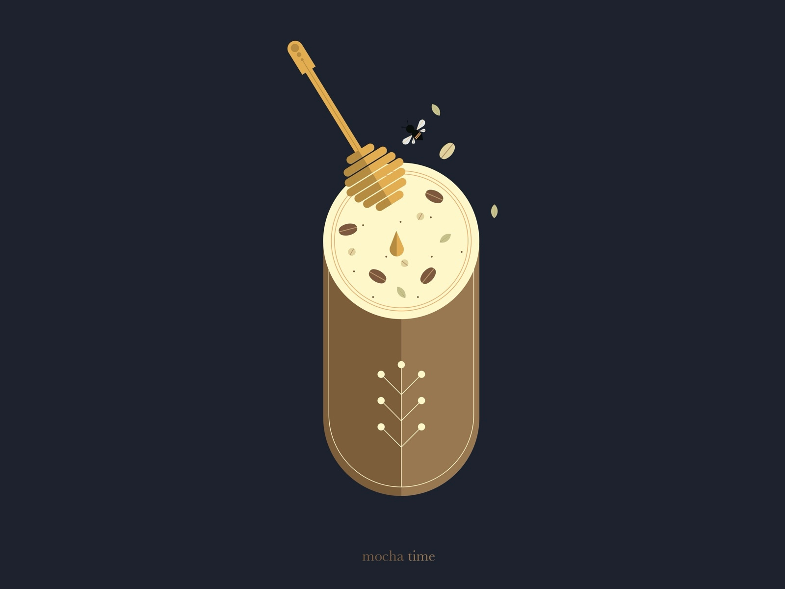 Mocha time by Tatiana Macari 🌸 on Dribbble