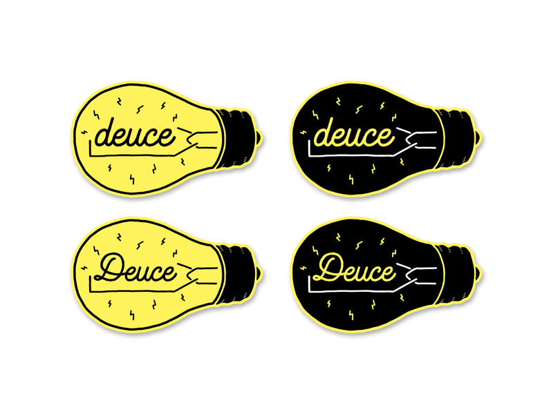 Deuce sticker by Kristopher Navarro on Dribbble