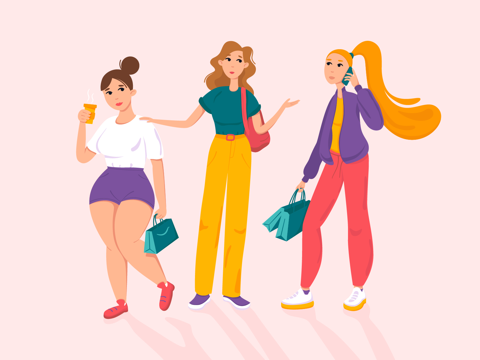 Girls by Valya on Dribbble