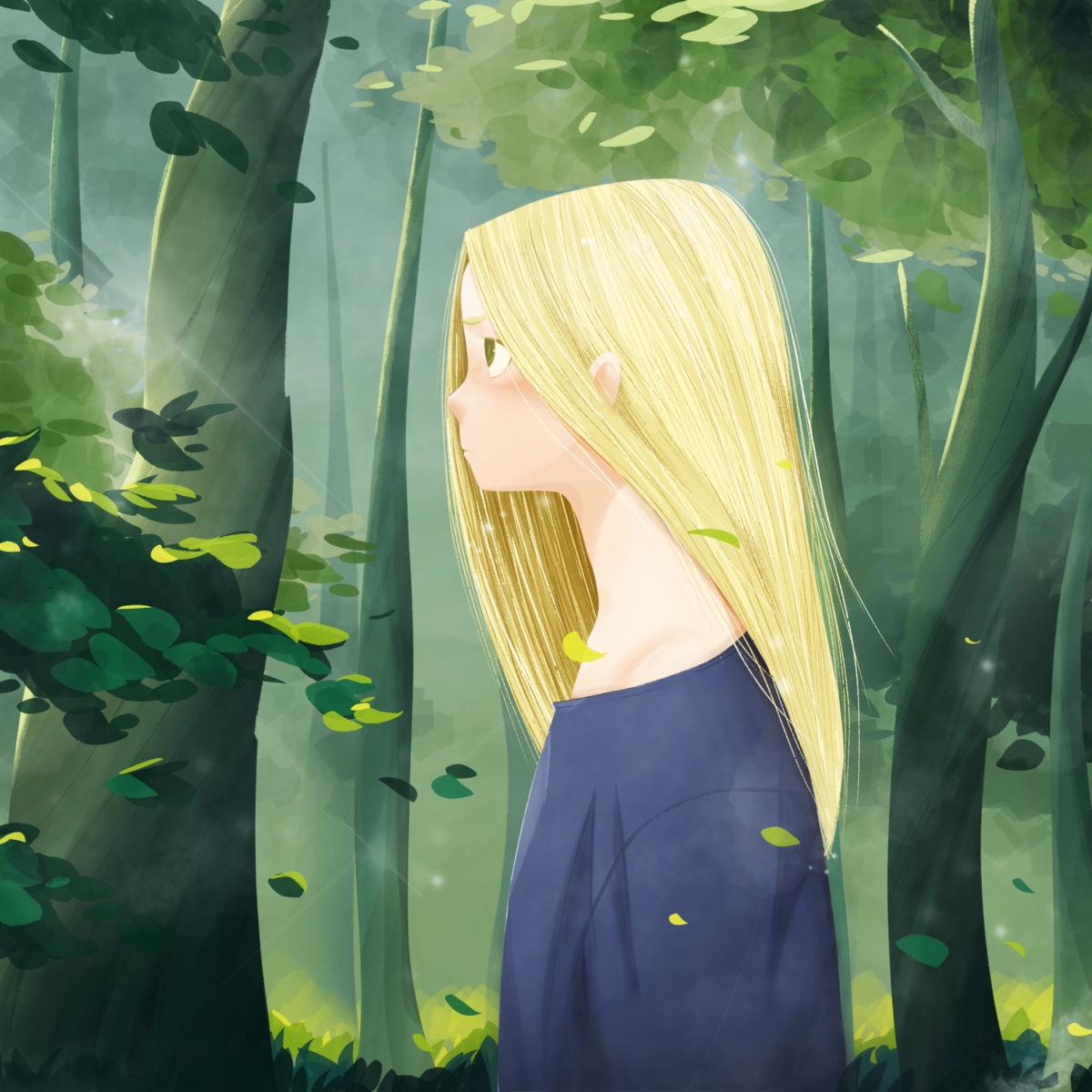 Girl by Muriel on Dribbble