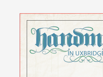 Typography Flyer by Brittany Houston on Dribbble