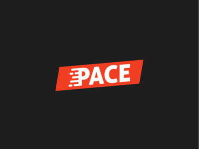 Pace App Logo by Sam Brocklehurst on Dribbble