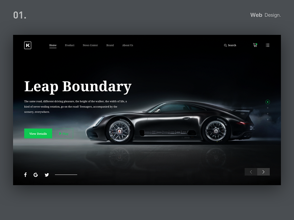 Web Design by Breeze on Dribbble