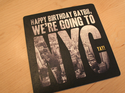 Happy Birthday_front by Philippe Lefebvre on Dribbble