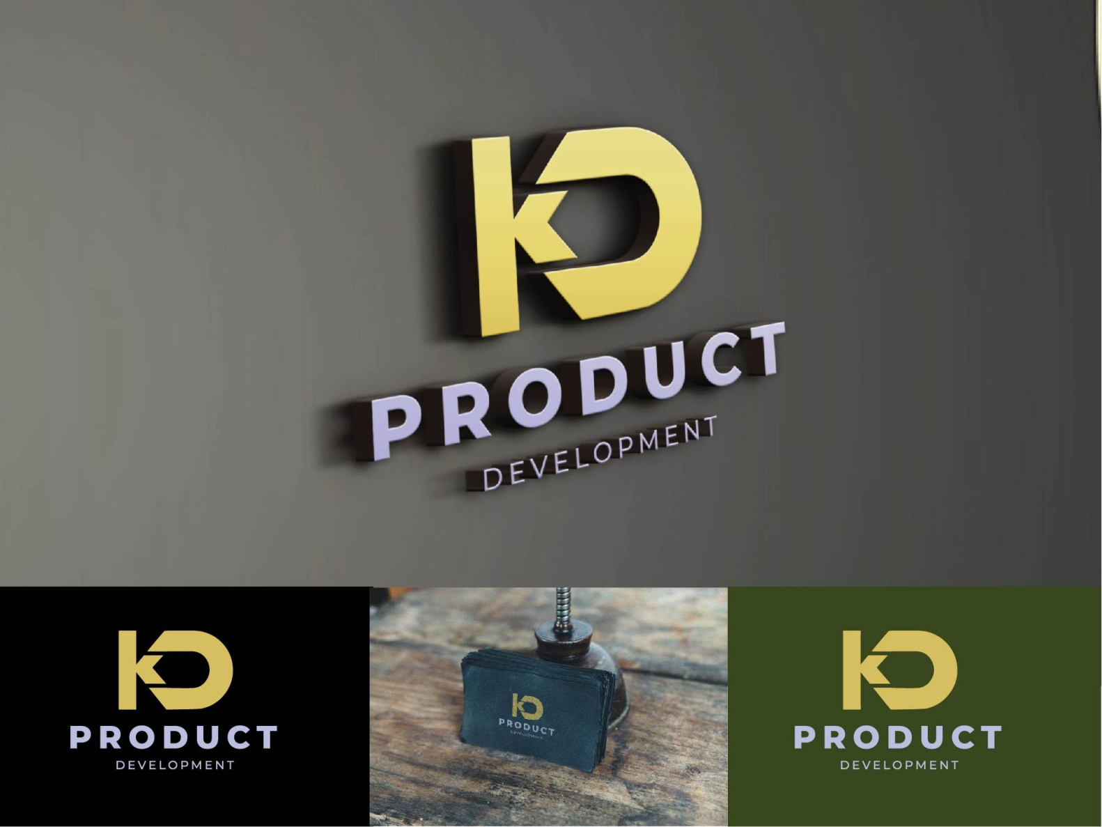 KD logo design by Cavad Həşimov on Dribbble