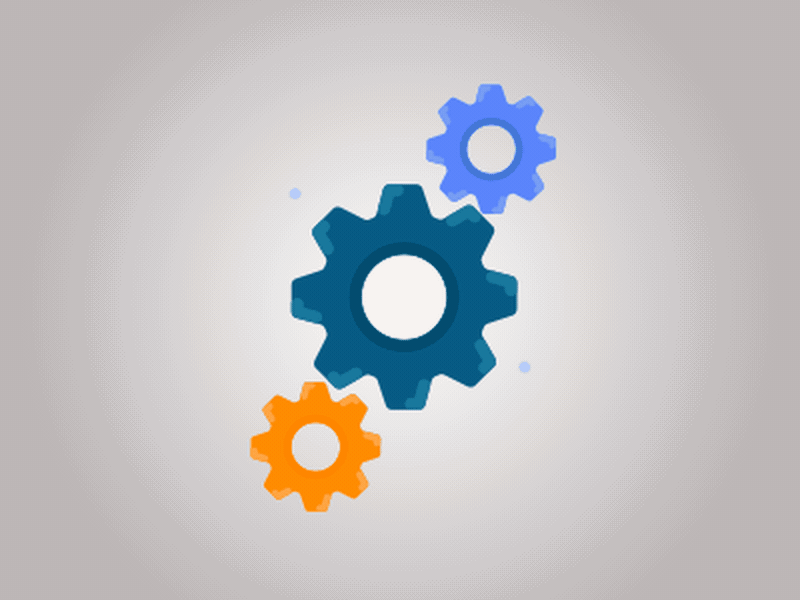 Overly-complicated loading sequence by James Battershill on Dribbble