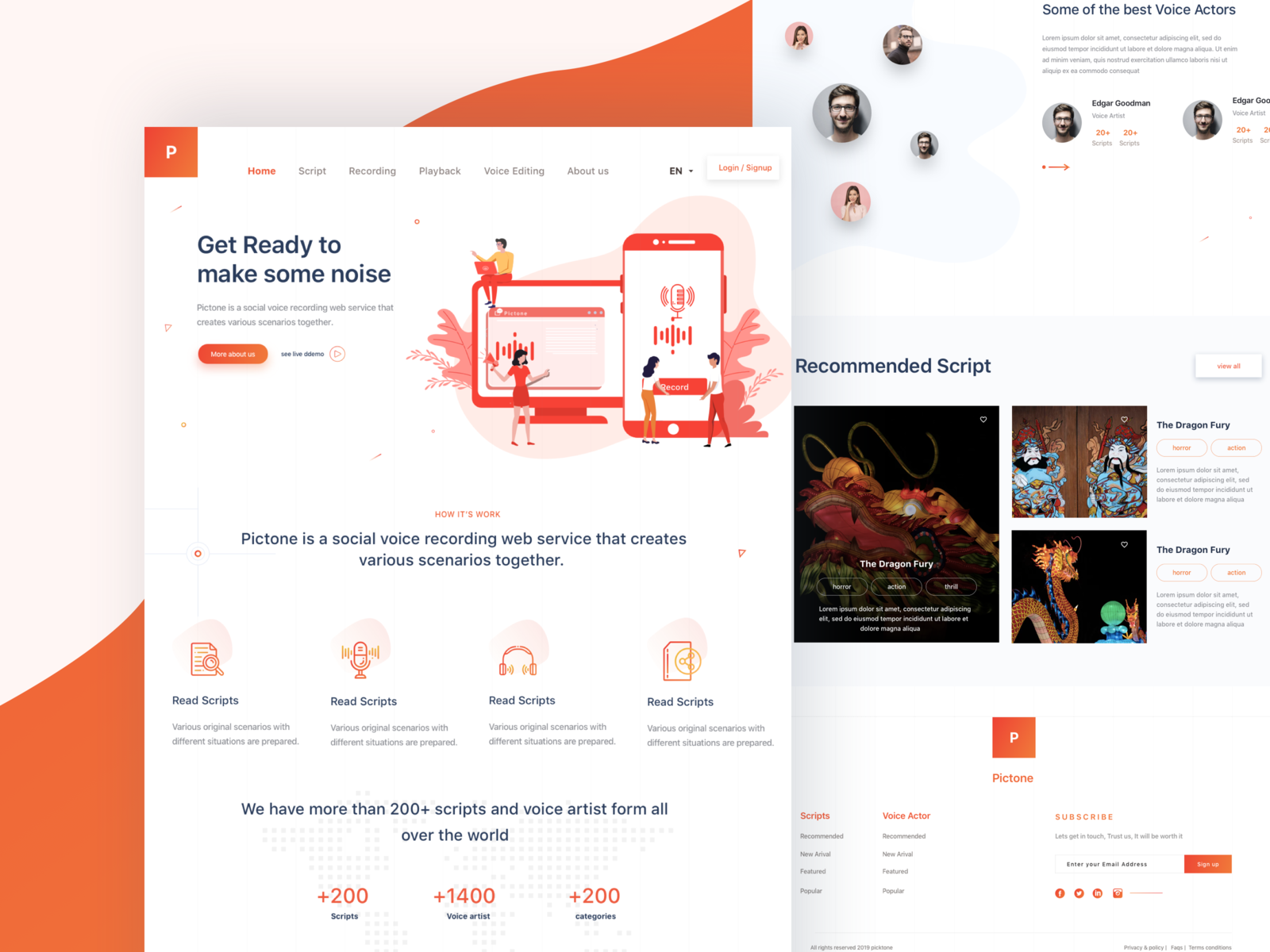Landing Page by Vivek Sati on Dribbble Landing Page by Vivek Sati on Dribbble