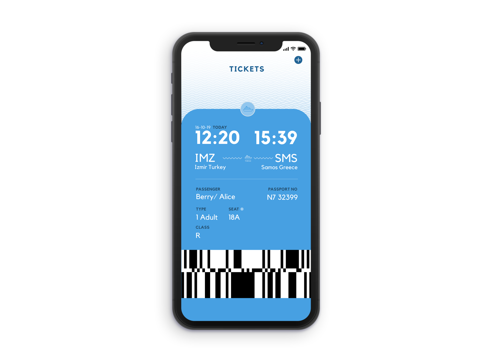 Boarding Pass by Jacob Laird on Dribbble