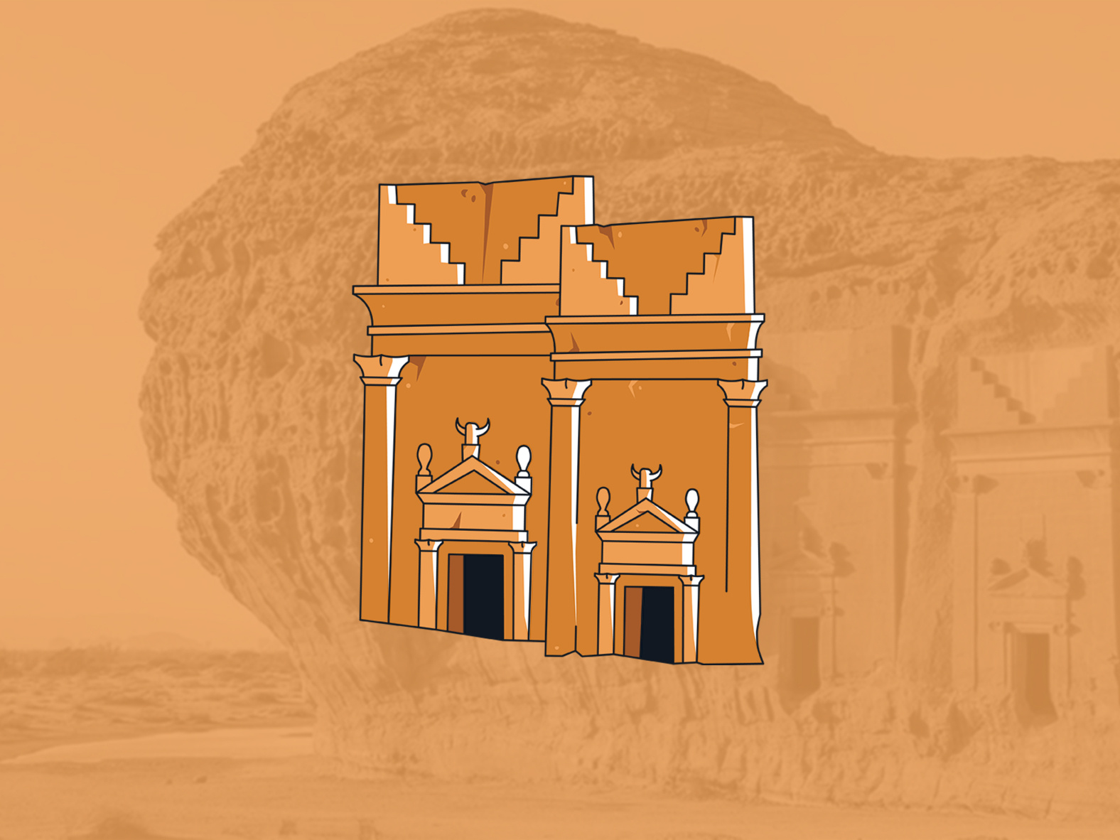 Al-Ula Landmarks by Orwa Amin on Dribbble
