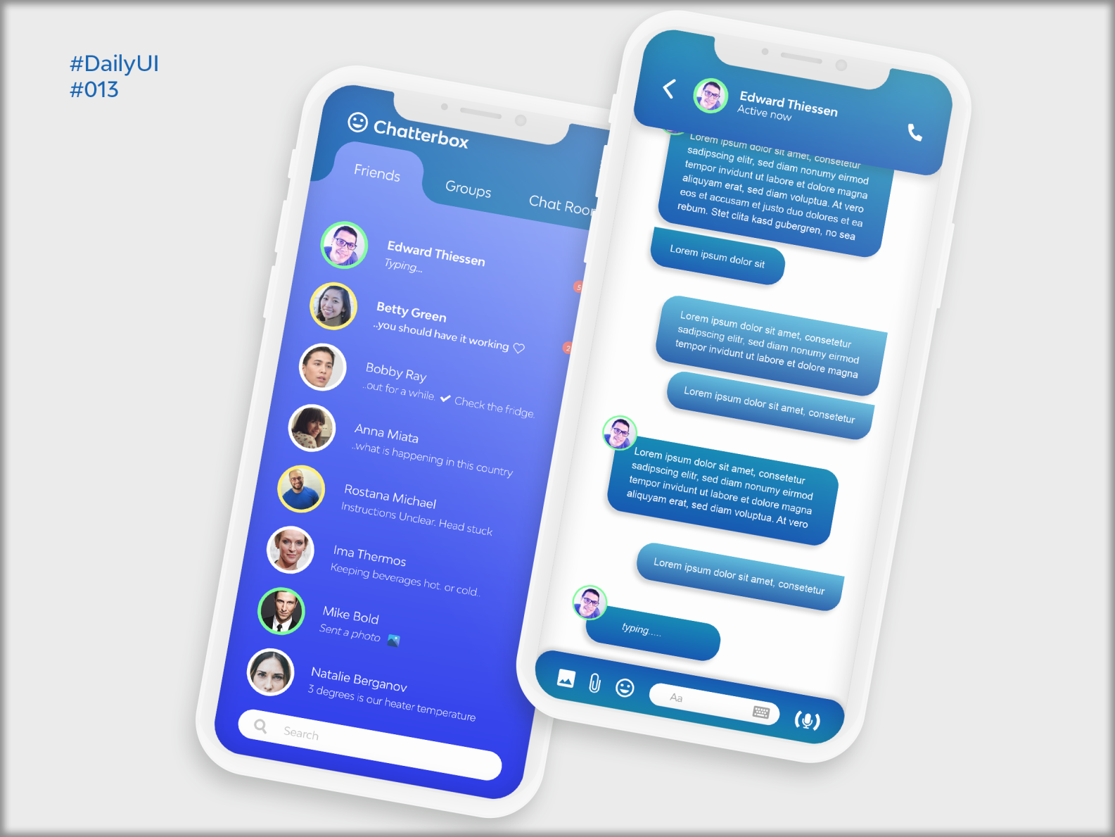 Messaging App #DailyUI #013 by Arun Dhungel on Dribbble Messaging App #DailyUI #013 by Arun Dhungel on Dribbble