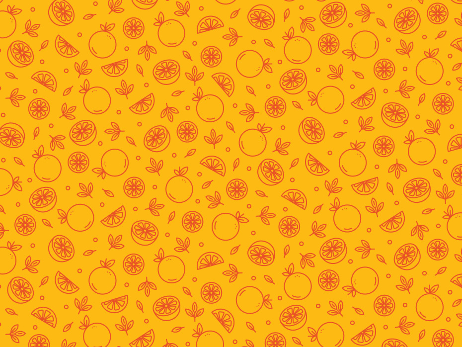 Citric Pattern by Estevão Sarcinelli on Dribbble