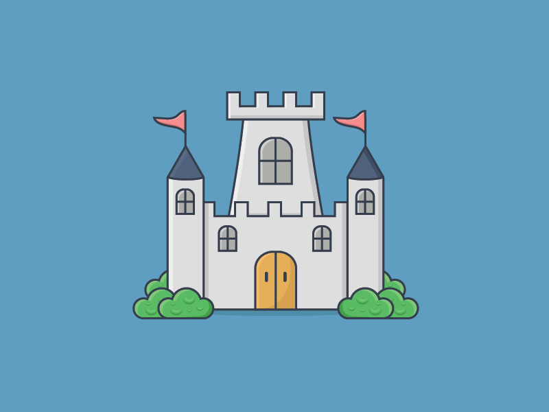 Castle by Edi on Dribbble
