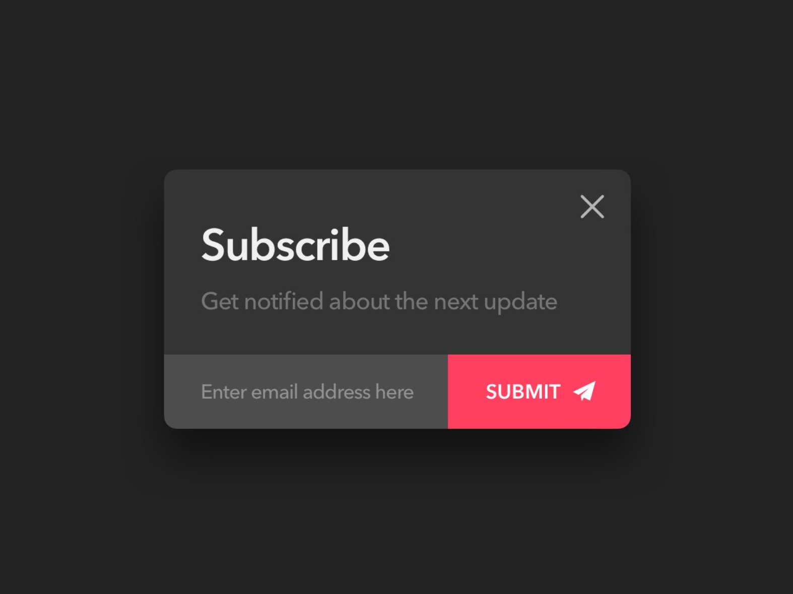 Daily UI #11 - Subscription by Yezhi Deng on Dribbble
