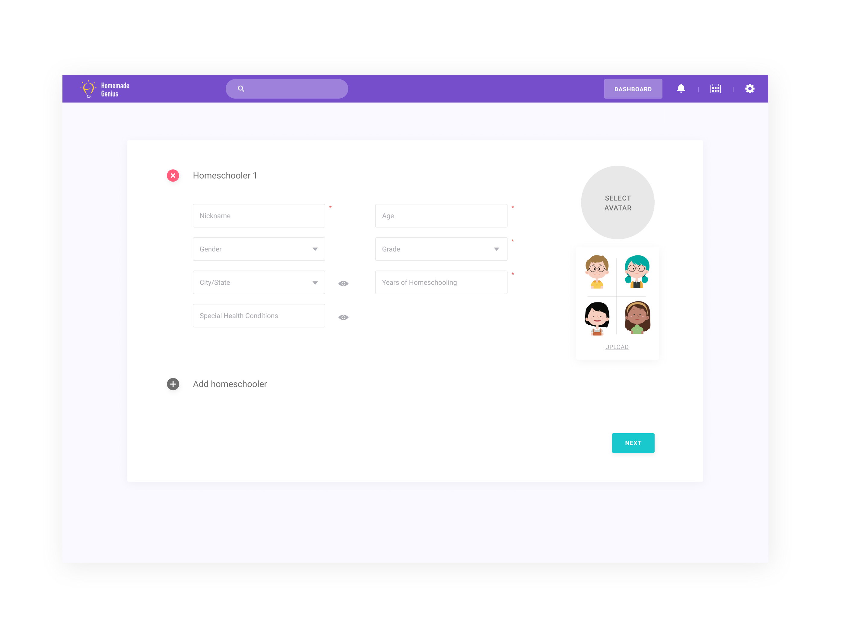Daily UI - User Profile by Yezhi Deng on Dribbble