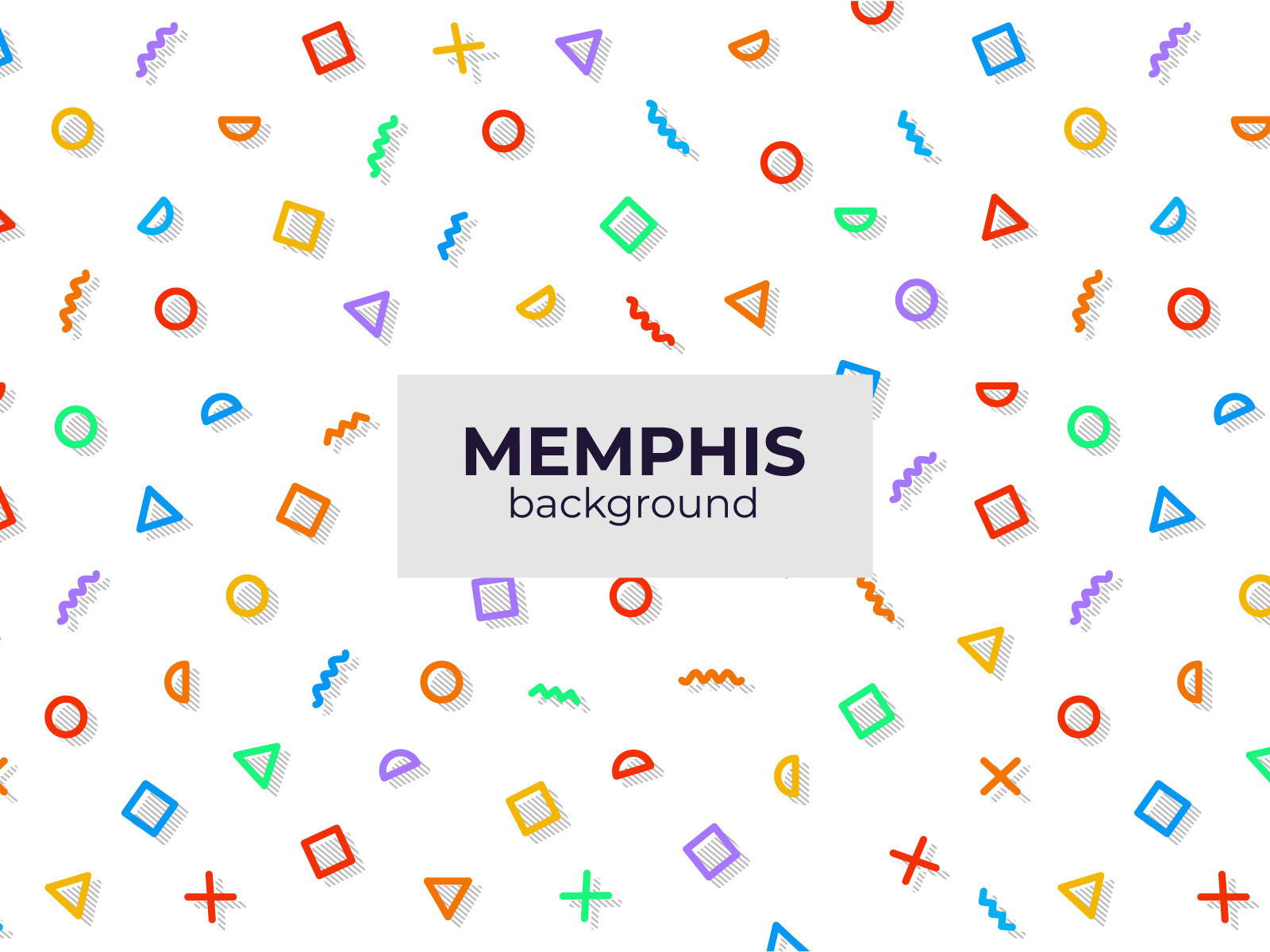 Memphis Background by Usman Shaikh on Dribbble