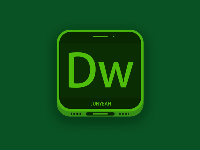 Dw Icon by JunYeah on Dribbble