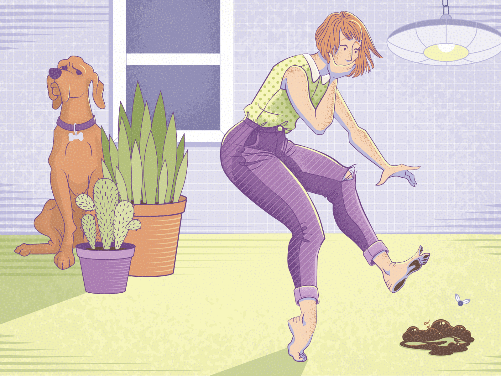 Stepped In It By Andrea Maxwell On Dribbble