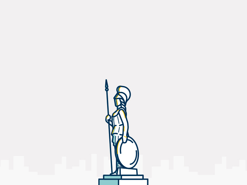 Minerva icon ilustration by ar2design on Dribbble