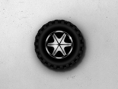 Car Wheel by ar2design on Dribbble